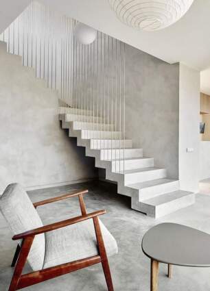 Ferobeton u enterijeru - PODOVI