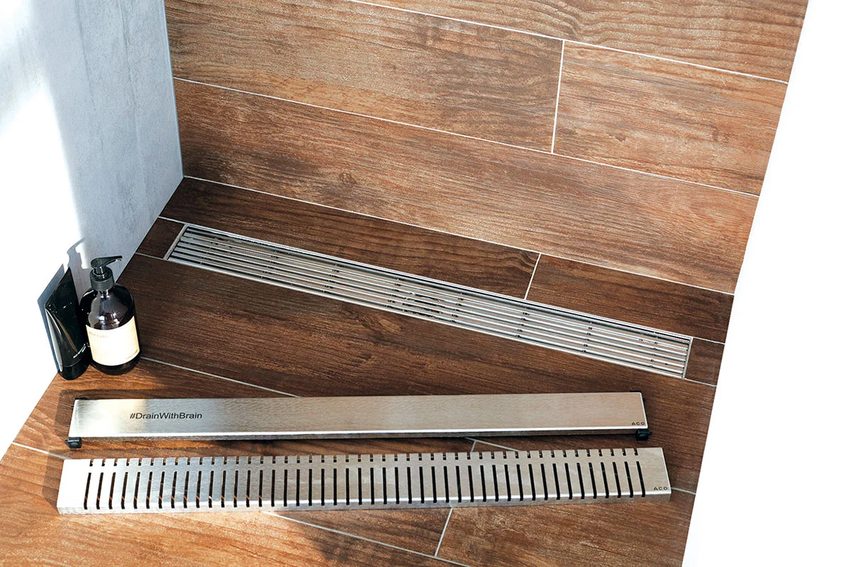 ACO Walk-in® efikasno odvodnjavanje - PODOVI