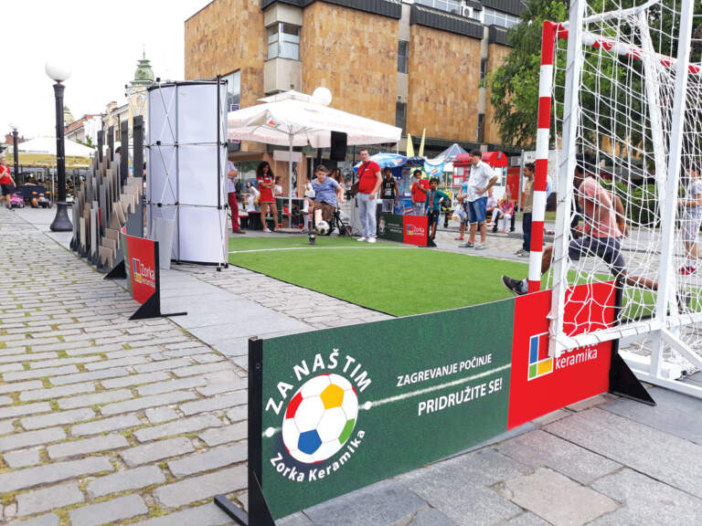 Kompanija "Zorka Keramika" postizala golove u četiri grada - PODOVI