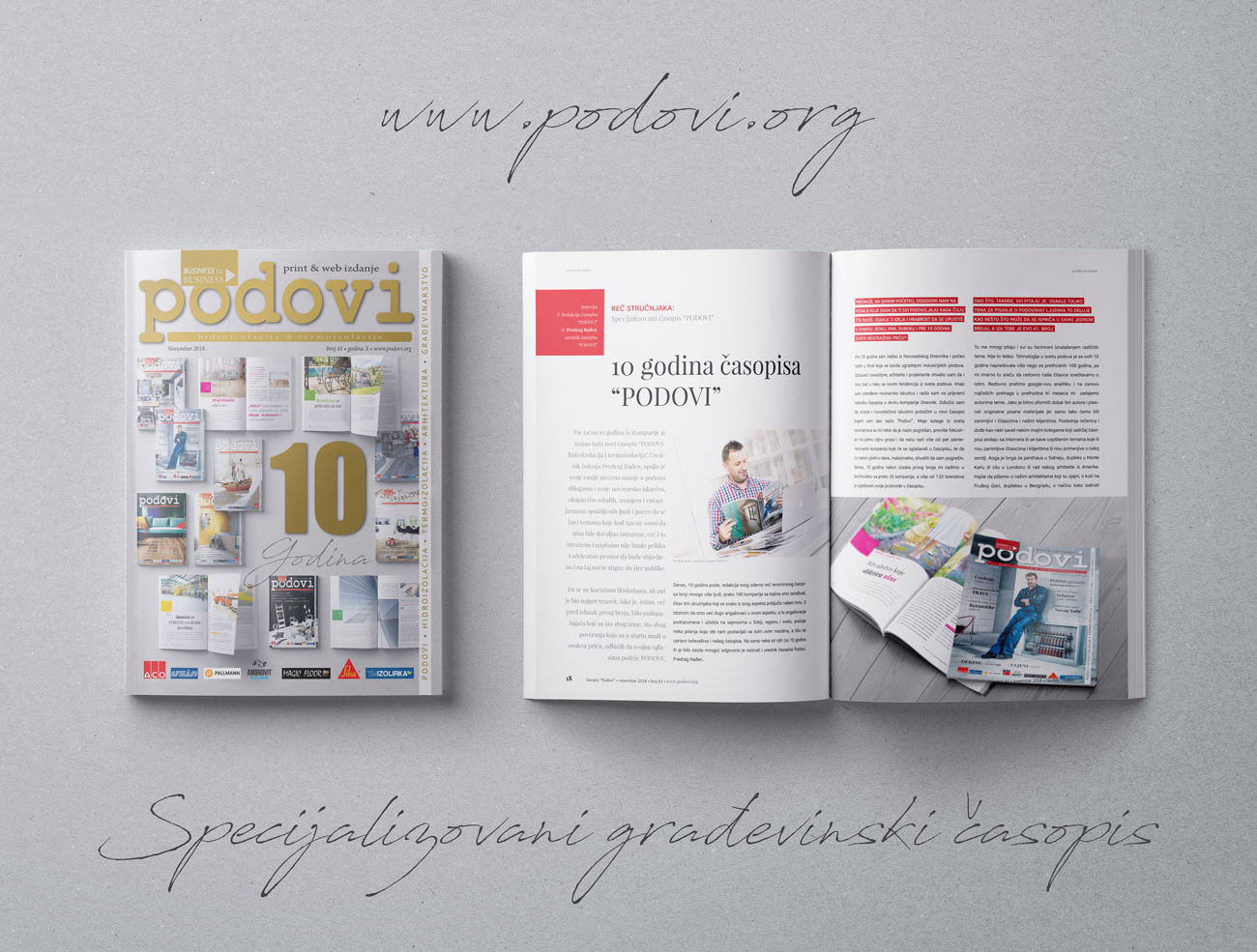 REČ STRUČNJAKA: 10 godina časopisa “PODOVI” - PODOVI