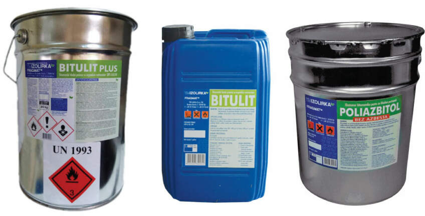 Hidroizolacija na bitumenskoj bazi - PODOVI